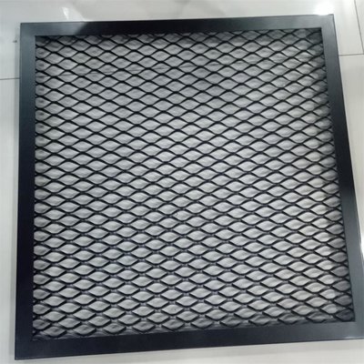 hotel outdoor hanging decorative expanded aluminum metal mesh