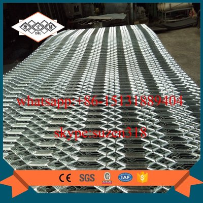4ft*8ft  hot dip galvanized gothic hole heavy duty expanded metal panel