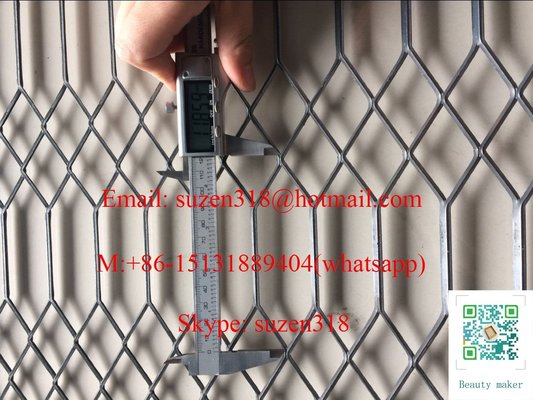 anping huijin gothic metal mesh for fencing / heavy duty diamond gothic mesh