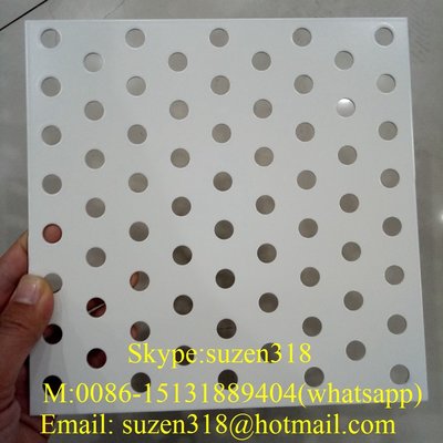 1/4 inch perforated aluminum sheet round hole / metal panels perforated building