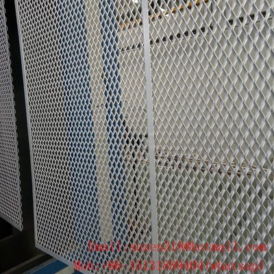 aluminum expanded metal mesh for window screen partition decoration