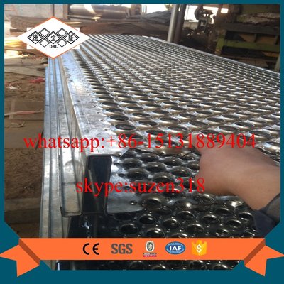 heavy duty steel floor grating / metal catwalk decking grating