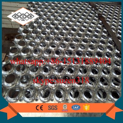 perforated safety grating / perf o grip / steel gratings for roof and floor