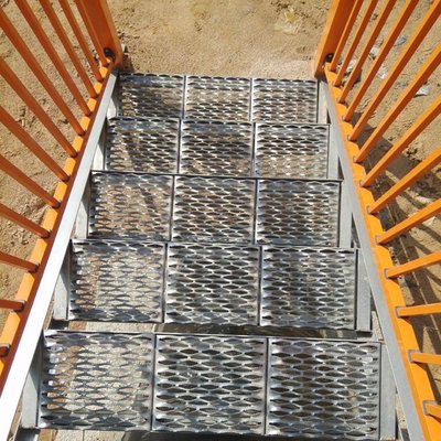 trailer decking metal grate / heavy duty catwalk decking grating