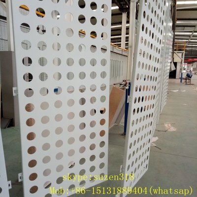 powder coating stainless steel 304 316 perforated hole panels