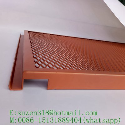 powder coated aluminum expanded metal for interior ceiling design