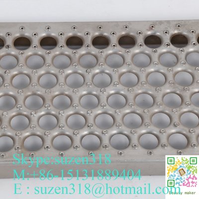 Aluminum perforated metal sheet Perf O Grip safety grip strut grating floor