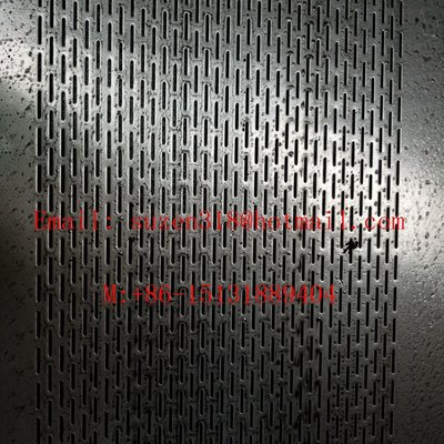 oblong hole punch perforated sheet / rectangular metal hole punch