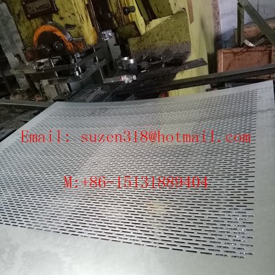 oblong hole punch perforated sheet / rectangular metal hole punch