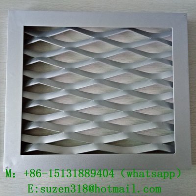 aluminum expanded metal mesh price / anping factory of diamond hole mesh