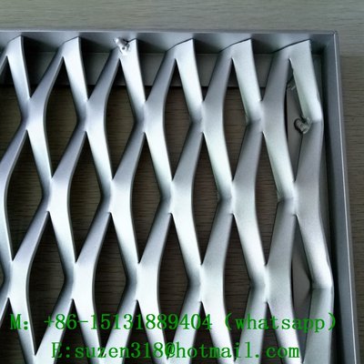 aluminum expanded metal mesh price / anping factory of diamond hole mesh