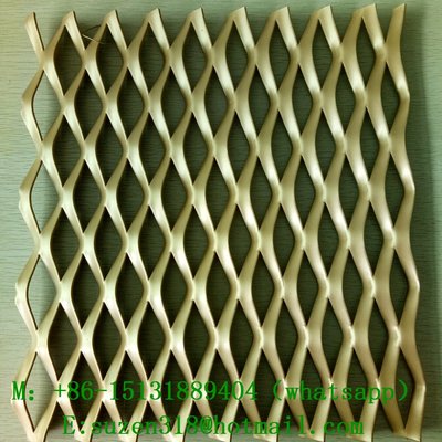 aluminum expanded metal mesh price / anping factory of diamond hole mesh