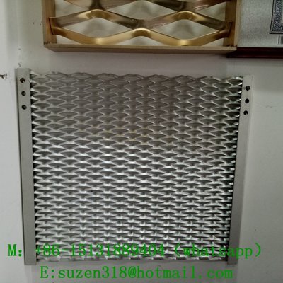 expanded aluminum metal mesh cladding / expanded aluminum mesh