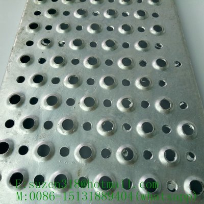 solar panel perforated aluminum metal flooring use roof walkways