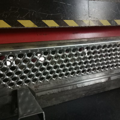 6m length solar panel roofs perforated metal aluminum roof walkway
