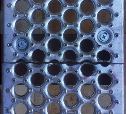 used aluminum perforated metal roof walkway gratings for solar panel