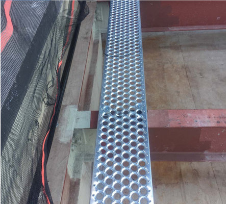 used aluminum perforated metal roof walkway gratings for solar panel