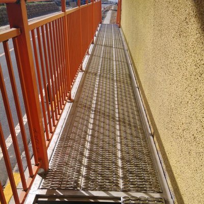 aluminum anti-slip strip for stairs  / perforated metal anti-slip treads
