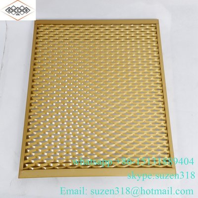 exterior curtain wall  powder coating aluminum expanded panel