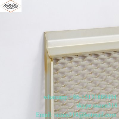 exterior curtain wall  powder coating aluminum expanded panel