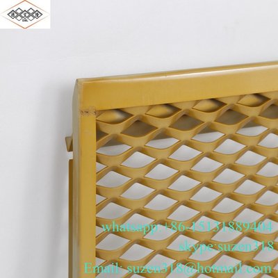 exterior curtain wall  powder coating aluminum expanded panel