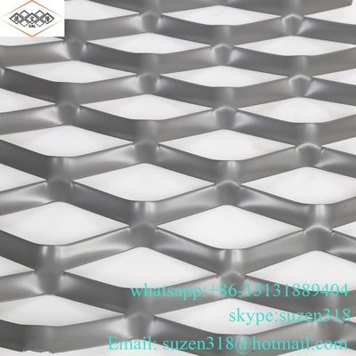3.0mm diamond aluminum expanded metal mesh supplier from China