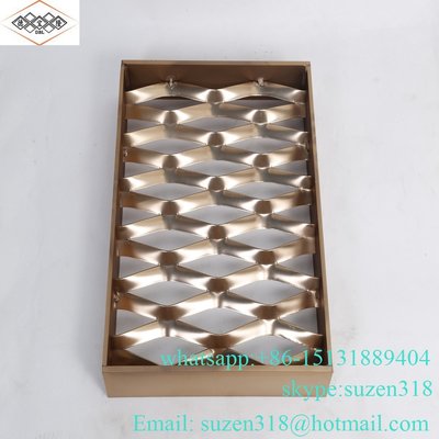 3.0mm diamond aluminum expanded metal mesh supplier from China