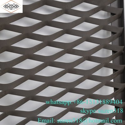 3.0mm diamond aluminum expanded metal mesh supplier from China