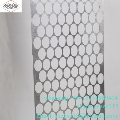 1mm round hole aluminum powder coating perforated metal panel