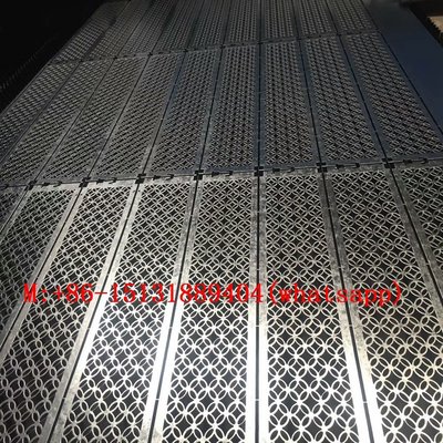 aluminum white hexagonal hole perforated metal sheet screen