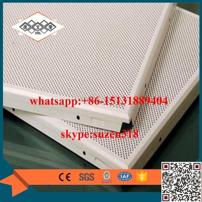 China supplier / manufacturer aluminum round hole perforated metal ceiling