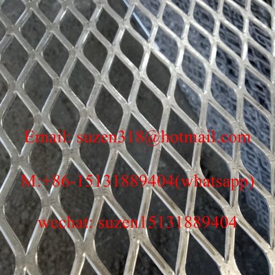 1.22*2.44m size steel expanded metal / flattened expanded metal
