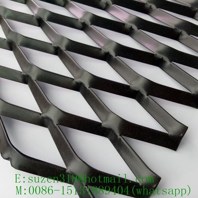 powder coating Expanded aluminum sheet for building decoration