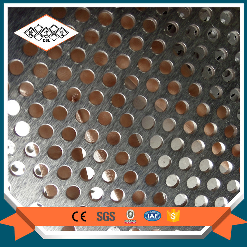 SS 304 perforated filter mesh  / decorative perforated metal mesh