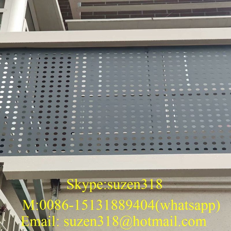 decoration colored wall paneling  perforated stainless steel sheet