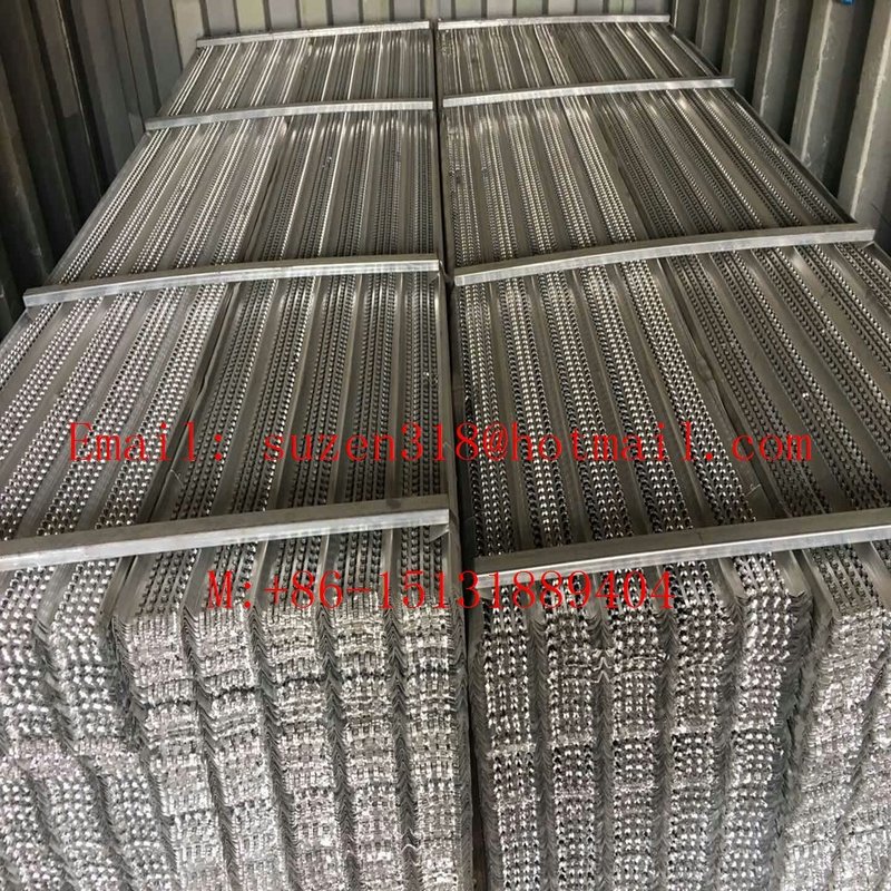 high quality hot dip galvanized hi rib lath formwork building mesh factory