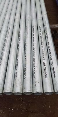 1/2 - 8 Inch Galvanized Steel Pipe , BS Standard Hot Dip Galvanizing ERW Steel Tube/pre galvanized steel pipe/tube