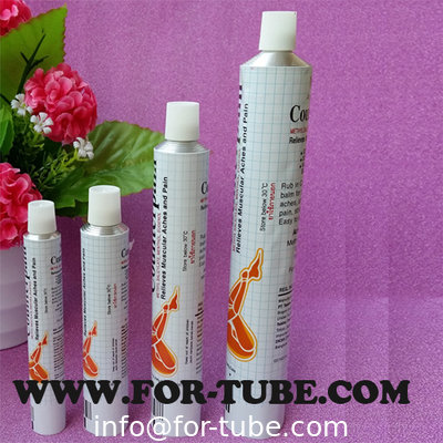 Collapsible Aluminum Pharmaceutical Tubes for Foot Treatment