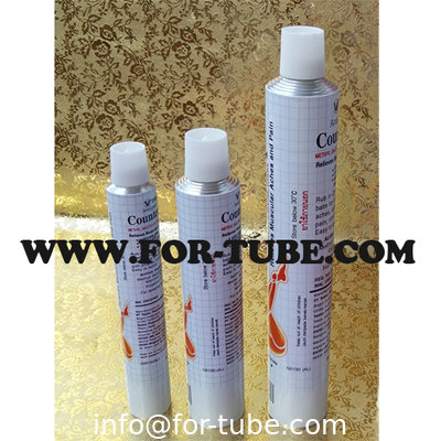 Collapsible Aluminum Pharmaceutical Tubes for Foot Treatment
