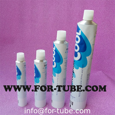 Collapsible Aluminum Pharmaceutical Tubes for Foot Treatment