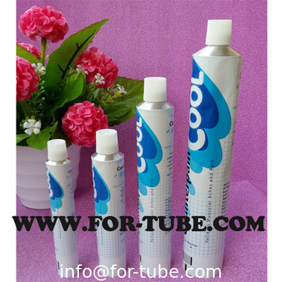 Collapsible Aluminum Pharmaceutical Tubes for Foot Treatment