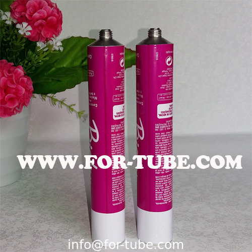 Aluminum Collapsible Tubes with 6 Colors Printing for Colorant Cream
