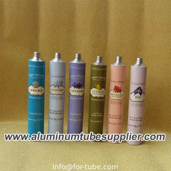 99.7% Pure Aluminum Thin Tube With Lid For Colorant Cream