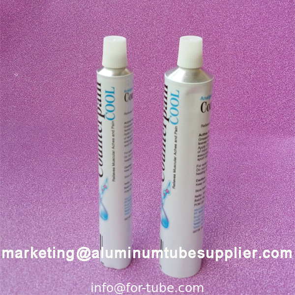 Aluminum Collapsable Tubes From Pure Aluminum For Hair Colorant Cream