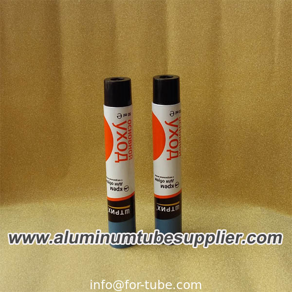 Aluminum Vacuum Tube Container Made Of Pure Aluminum For For Shoe Polish