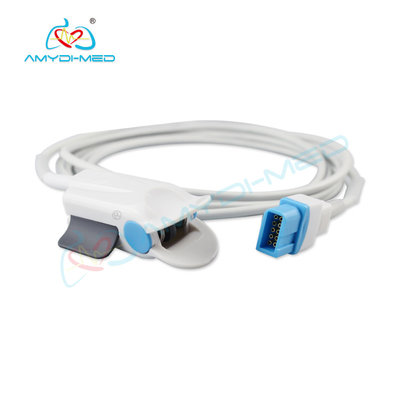 3m reusable 10 pin Spacelabs adult clip spo2 sensor