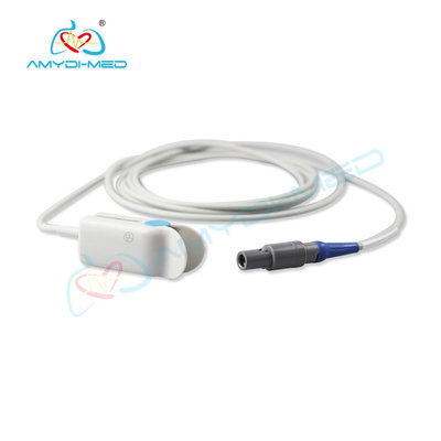 Reusable Mindray 9000 Original PM-6201 6 pin Adult finger clip Spo2 Sensor