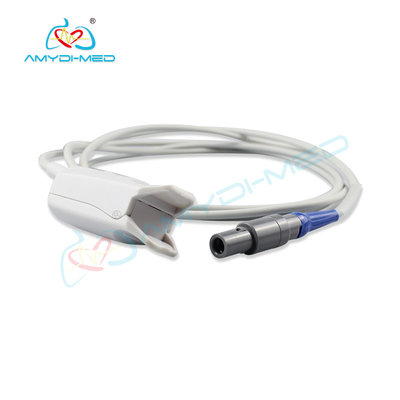 Reusable Mindray 9000 Original PM-6201 6 pin Adult finger clip Spo2 Sensor