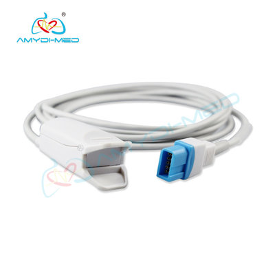 3m reusable 10 pin Spacelabs adult clip spo2 sensor