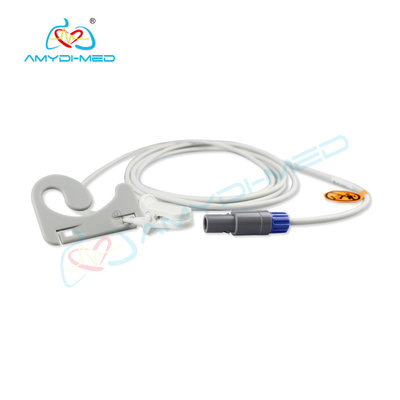 2018 Hot Sales Adult Ear Clip TPU Medical spo2 sensor